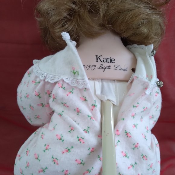 Brigitte Deval | Toys | Brigitte Deval Katie Vintage 989 Porcelain Doll ...